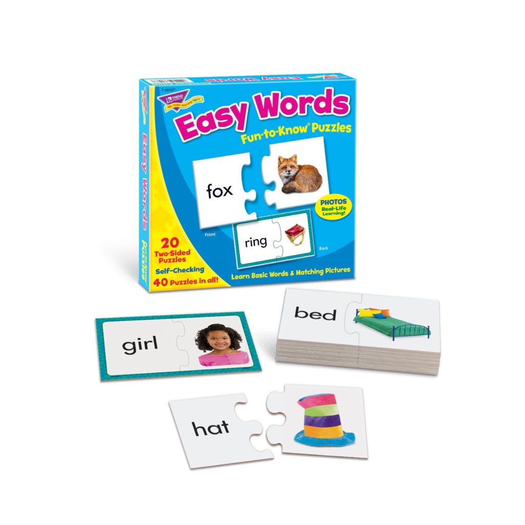 Easy Words Fun to Know Puzzles - Keys to Learning Store