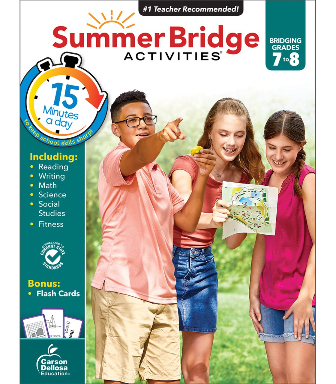 Summer Bridge Activities Grade 7 8 Workbook Keys To Learning Store Summer Bridge Activities Grade 7 8 Workbook Keys To Learning Store